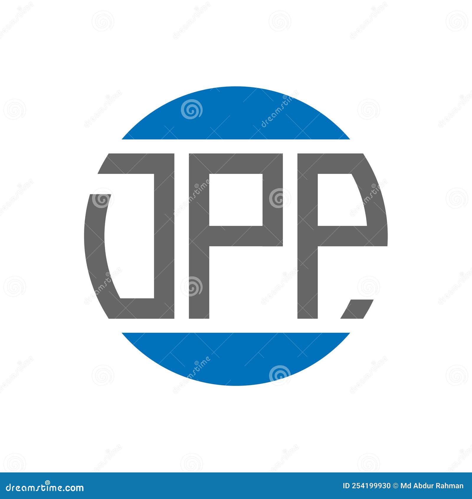 DPP Letter Logo Design On White Background. DPP Creative Initials ...