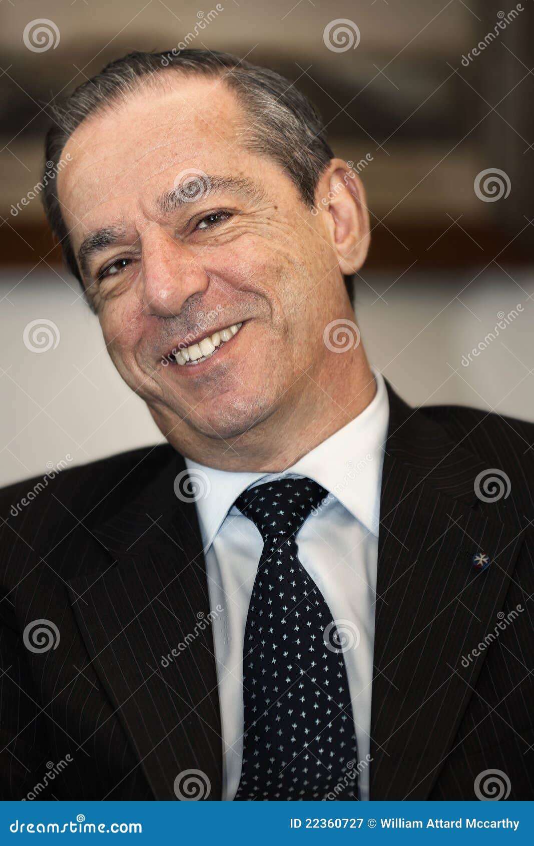 Dr. Lawrence Gonzi editorial photography. Image of politics - 22360727