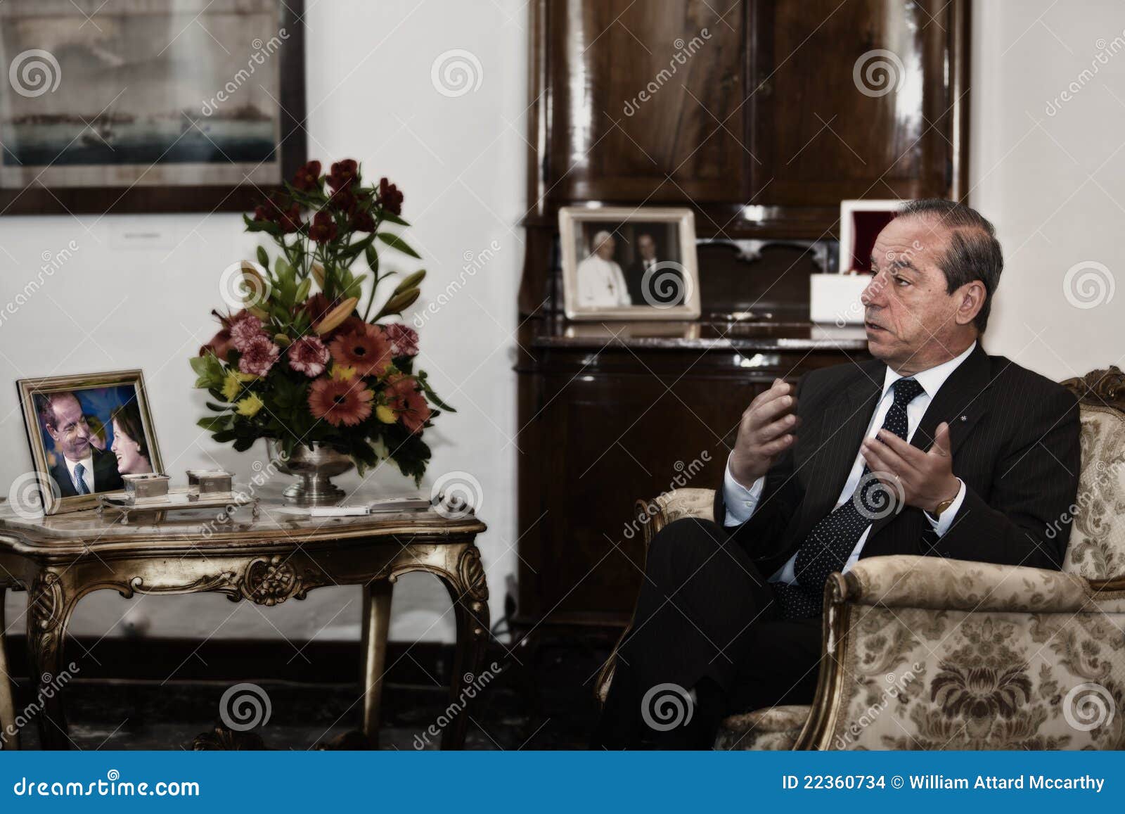 Dr. Lawrence Gonzi editorial stock image. Image of lawrence - 22360734