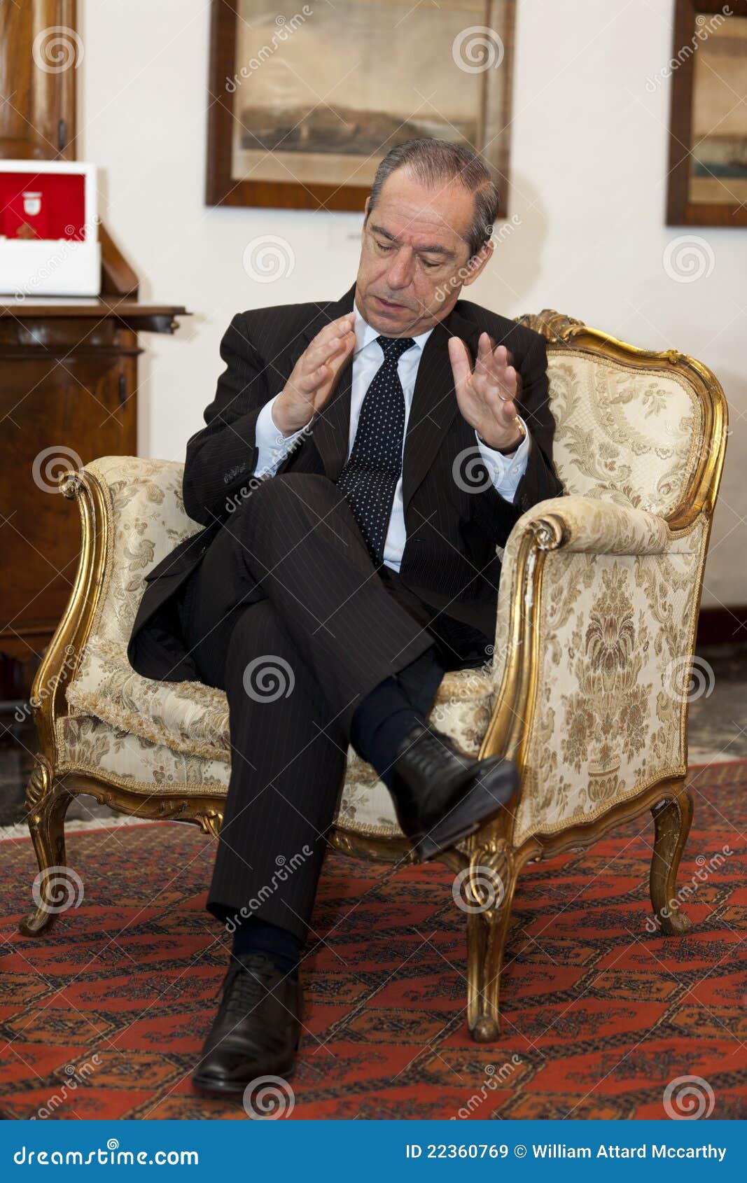 Dr. Lawrence Gonzi editorial stock image. Image of news - 22360769