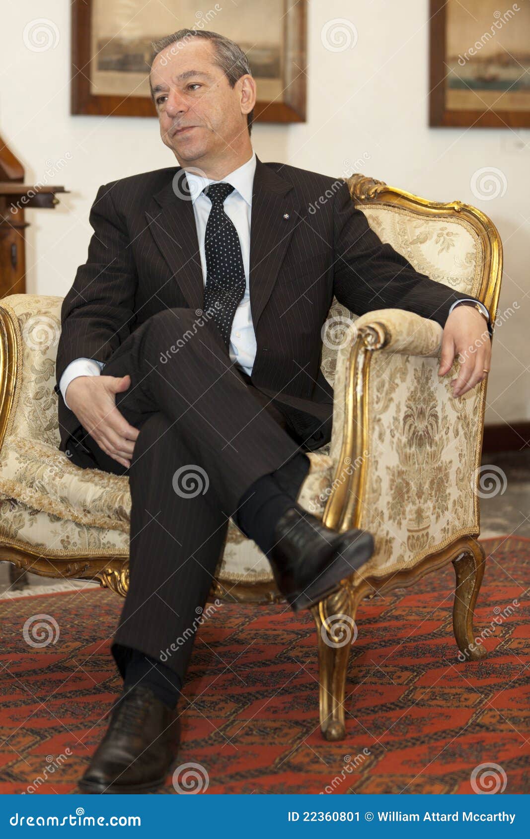 Dr. Lawrence Gonzi editorial photo. Image of lawrence - 22360801