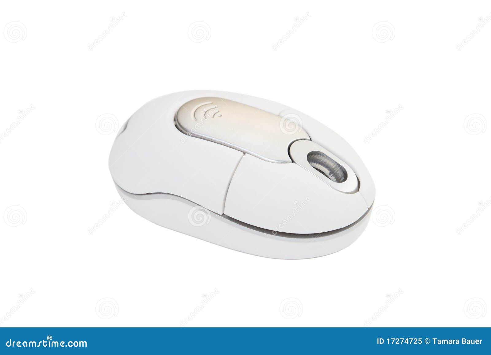 Draadloze Witte Computermuis Stock Afbeelding - Image of achtergrond ...