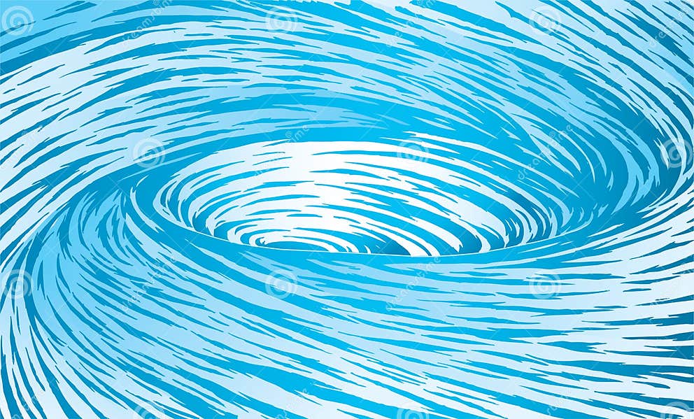 Draaikolk vector illustratie. Illustration of wervelwind - 25980009