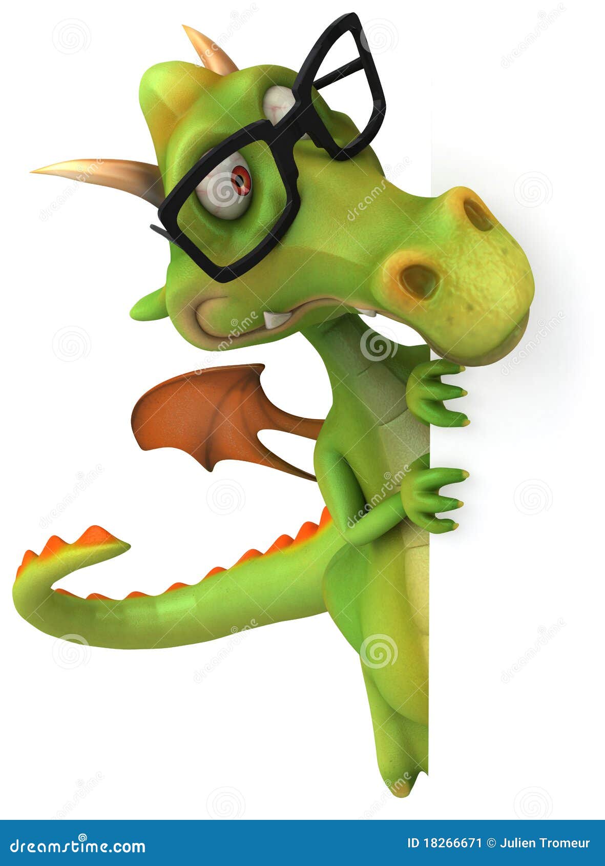 Draak stock illustratie. Illustration of mythologie, kunstwerk - 18266671