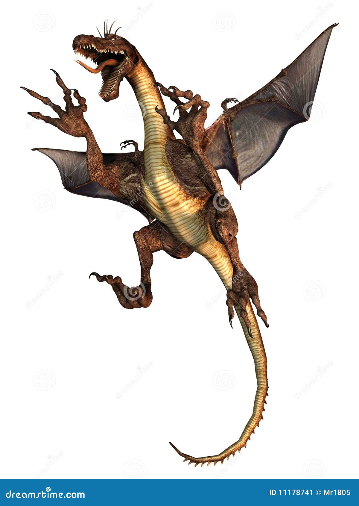 Drache stock illustration. Illustration of fliegen, monster - 11178741