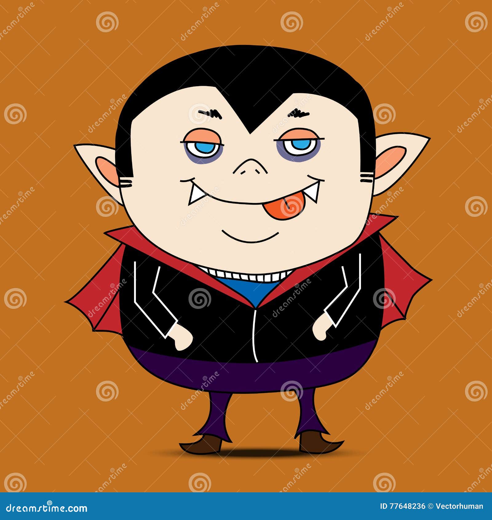 Dracula Cartoon Vector Illustration | CartoonDealer.com #33108798