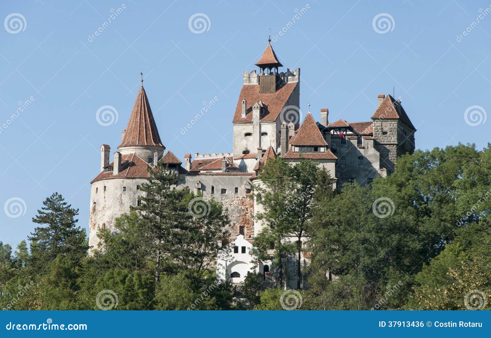 Dracula's Castle - The Bran Castle, Romania Stock Photography ...