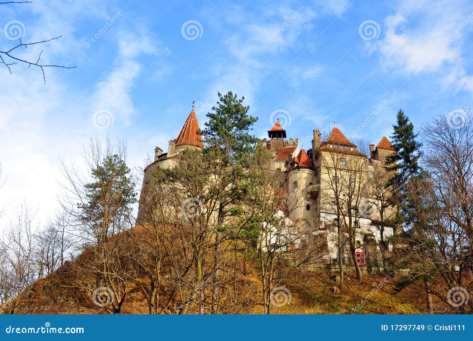 Dracula Castle in Transylvania Stock Image - Image of bran, 13th: 17297749