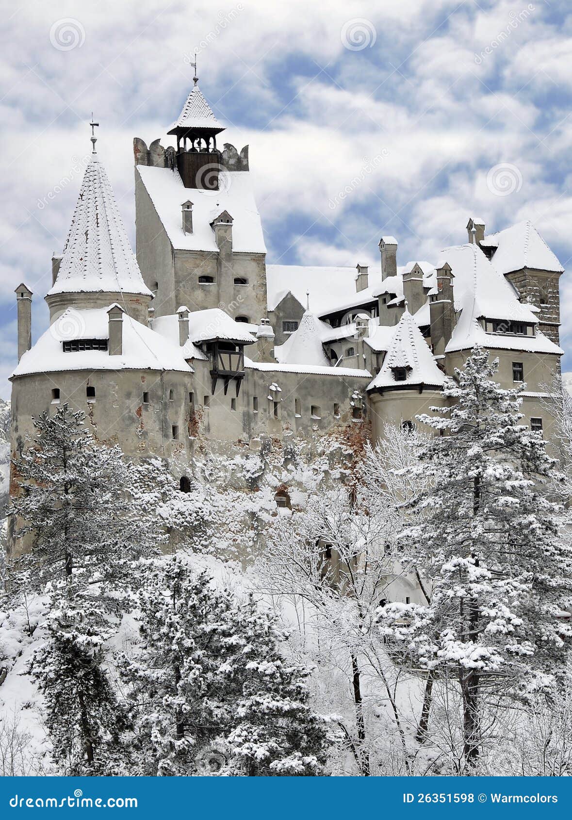 Dracula S Bran Castle, Transylvania, Romania Stock Photo - Image of ...