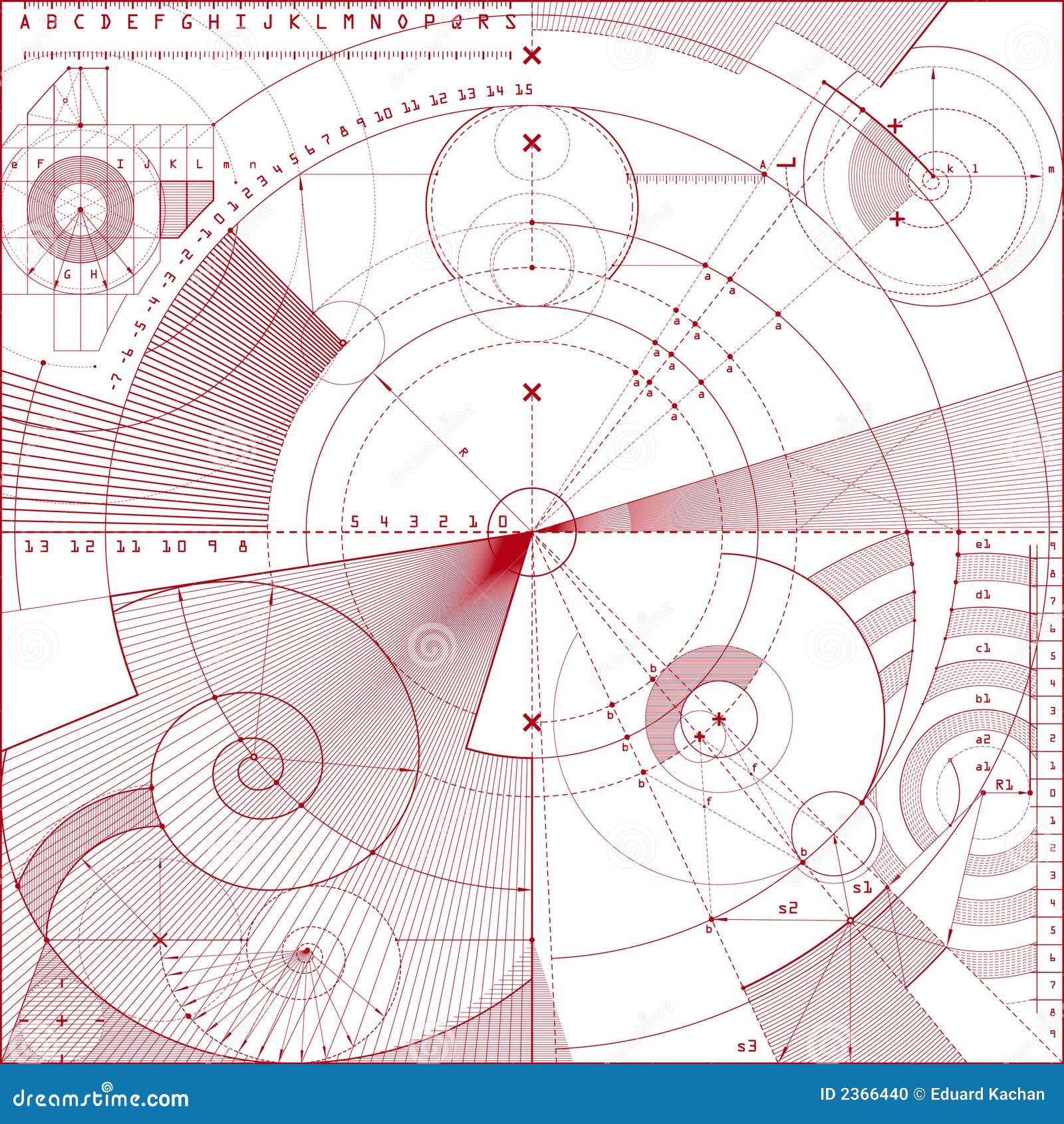 Draft background stock vector. Illustration of diagram - 2366440
