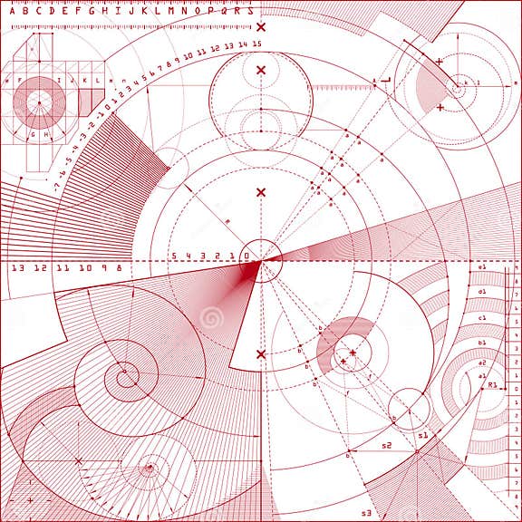 Draft background stock vector. Illustration of diagram - 2366440