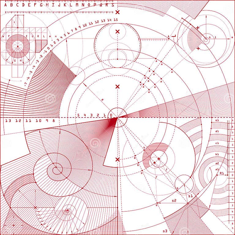 Draft background stock vector. Illustration of diagram - 2366440