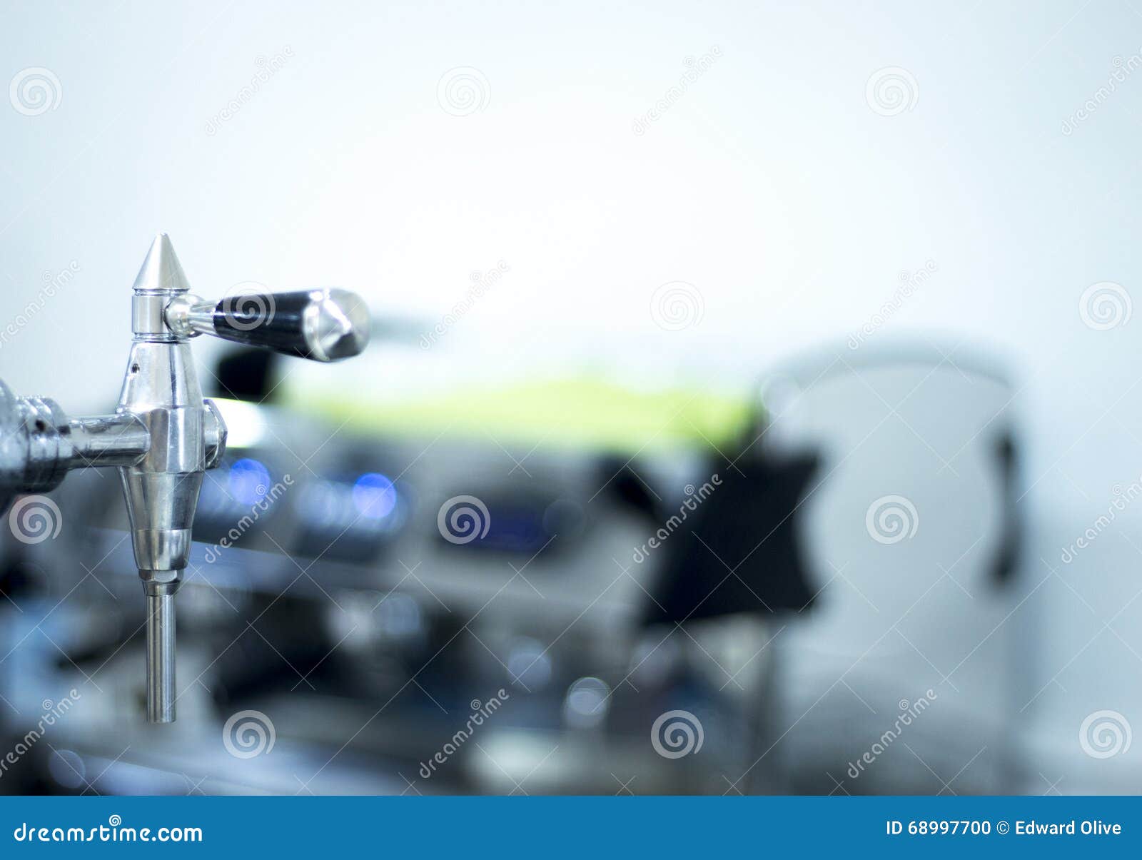 Draft beer pump tap in bar stock photo. Image of counter - 68997700