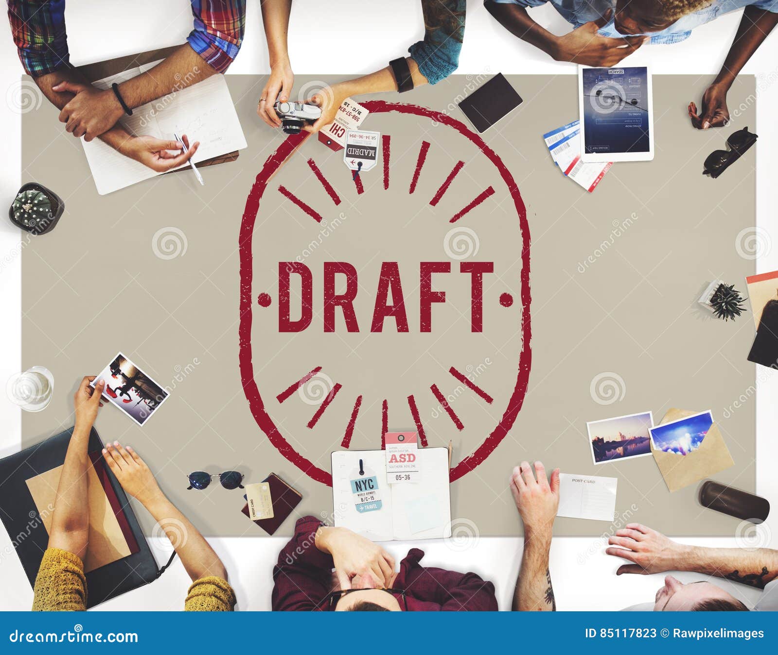 Draft Drawing Sketch Lineart Composition Graphic Concept Stock Image ...