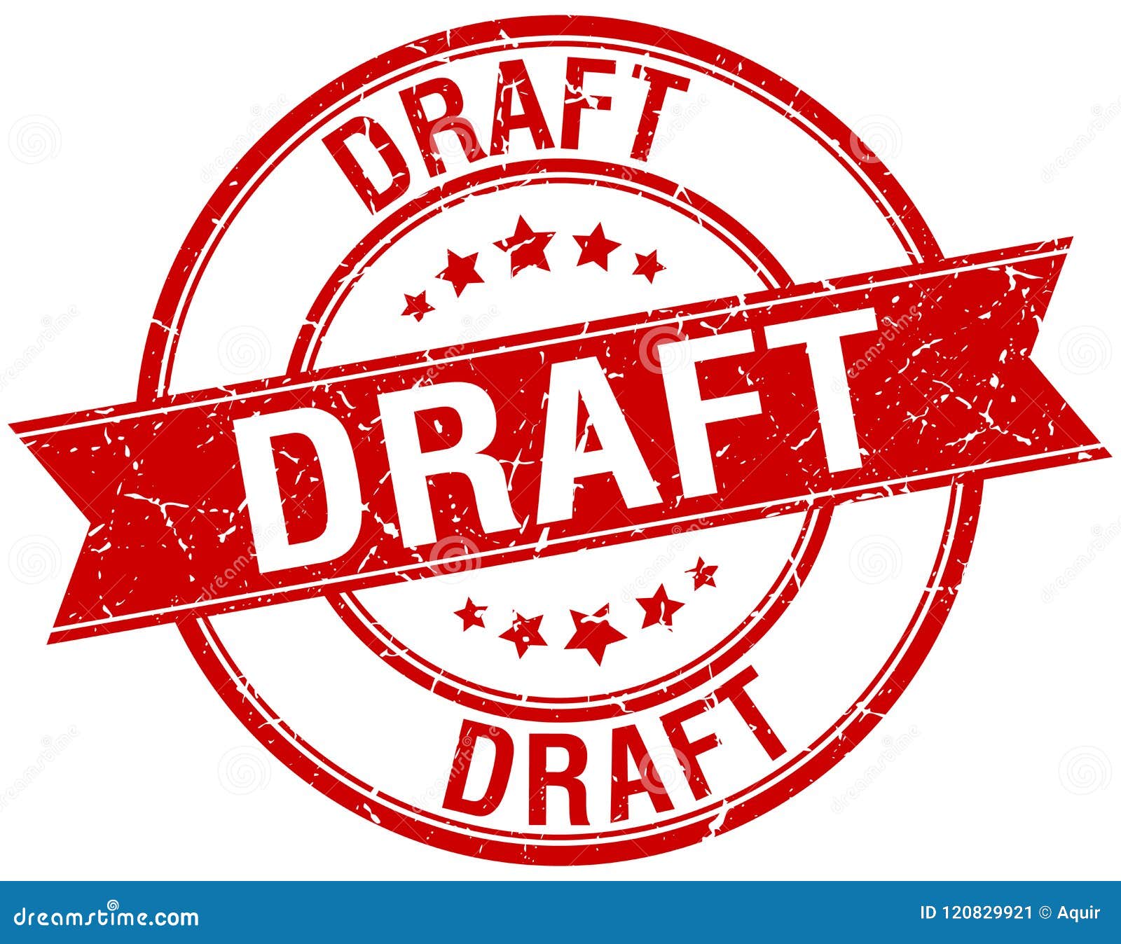 Draft stamp stock vector. Illustration of sign, stamp - 120829921