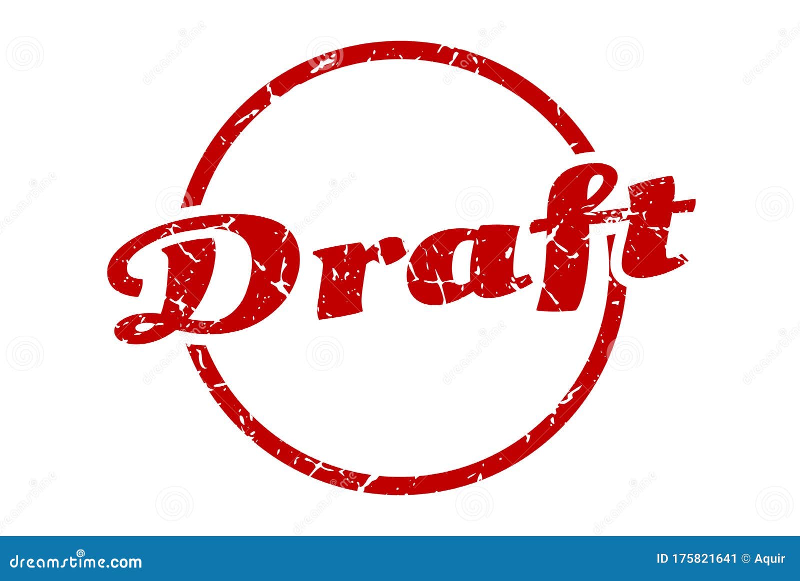 Draft Sign. Draft Round Vintage Stamp Stock Vector - Illustration of ...