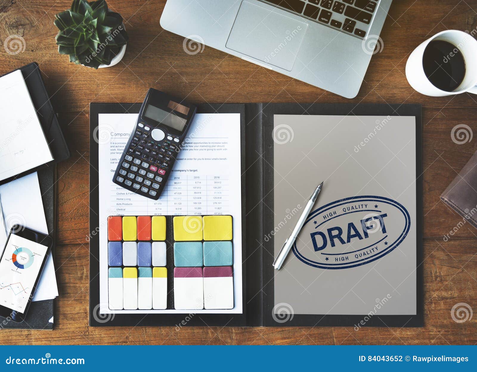 Draft Sketch Design Preview Structure Template Concept Stock Photo ...