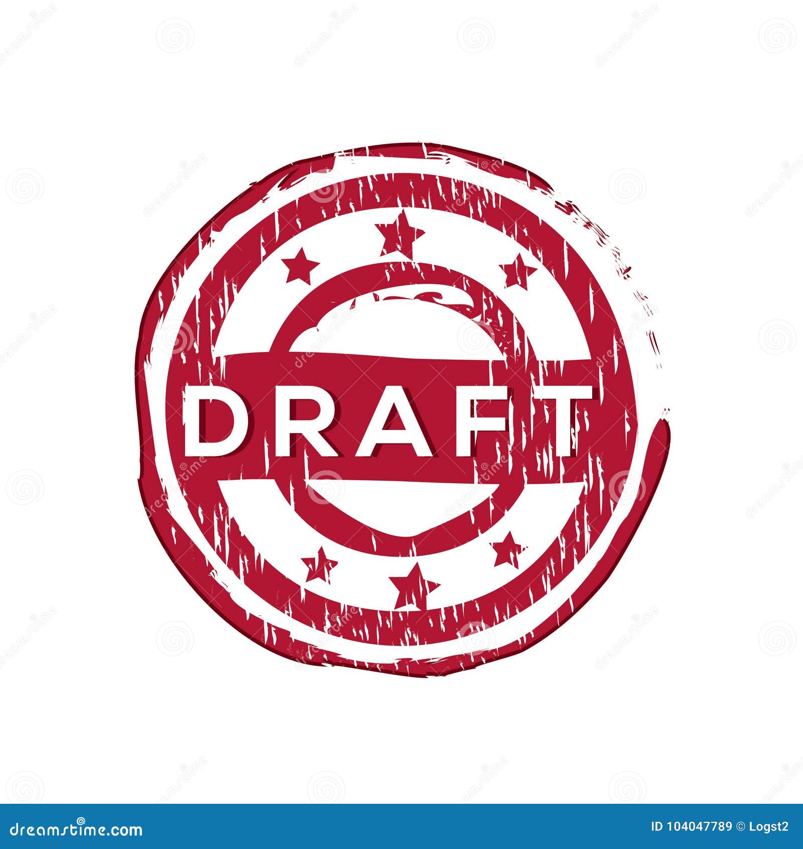 `Draft` Vector Rubber Stamp Stock Vector - Illustration of graphic ...