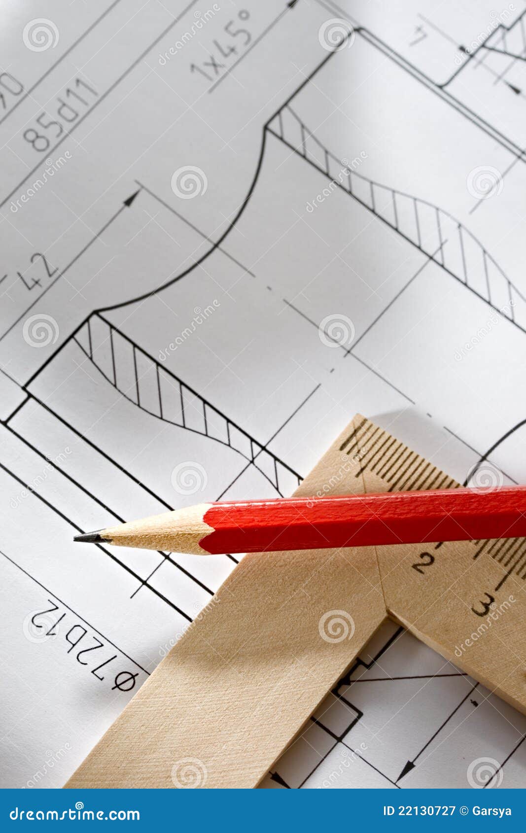 Drafting stock image. Image of draw, measurement, design - 22130727
