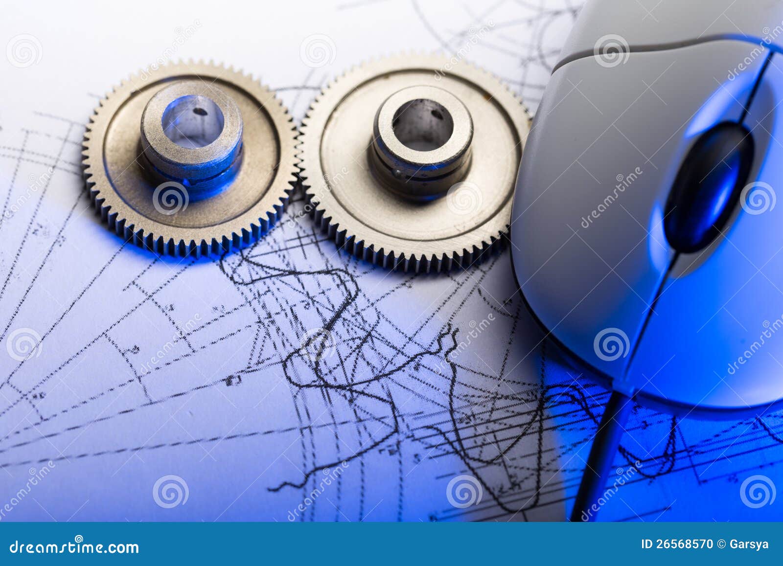 Drafting and mouse stock photo. Image of component, correspond - 26568570