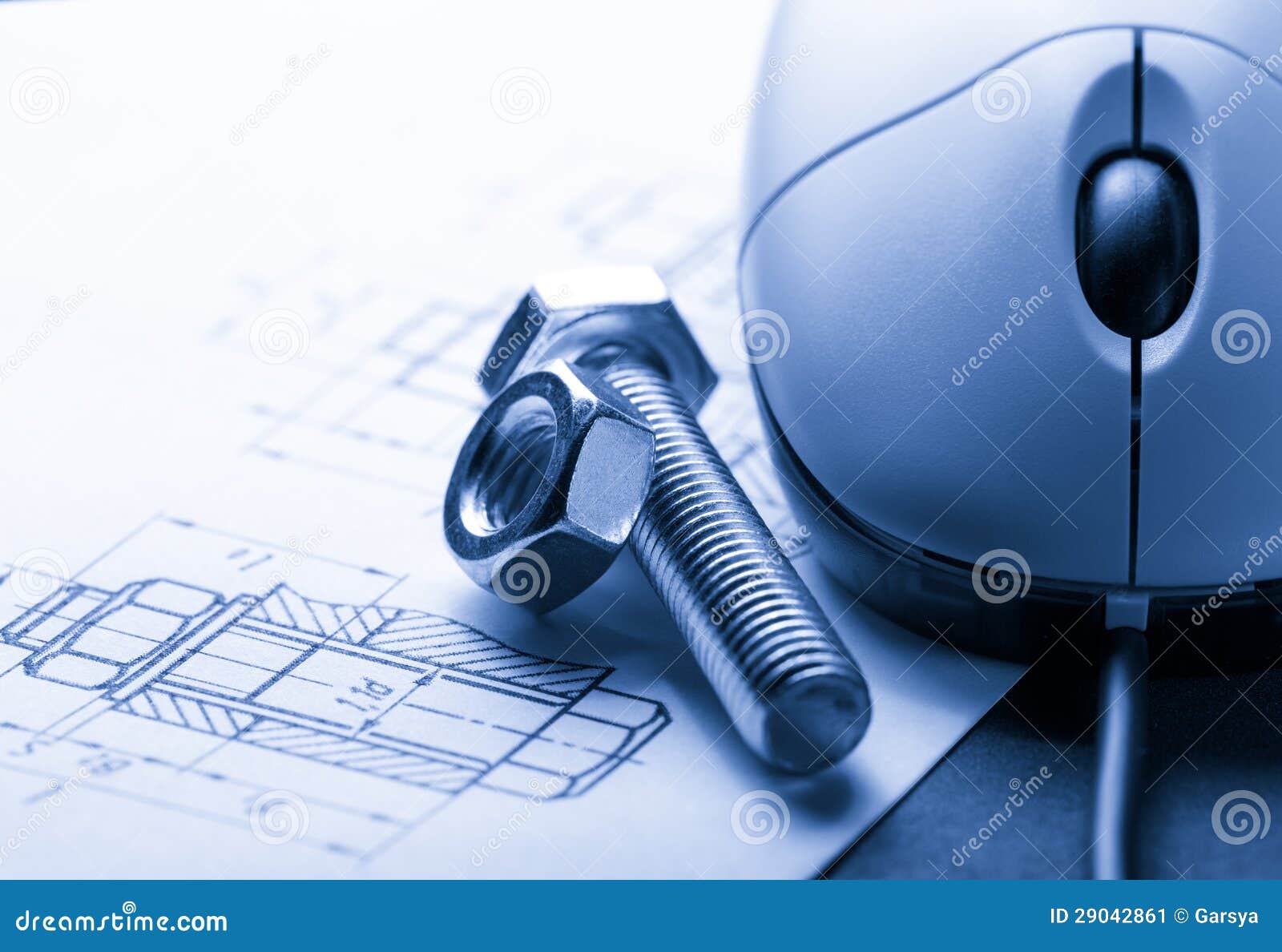 Drafting, mouse and stock image. Image of device, geometry - 29042861