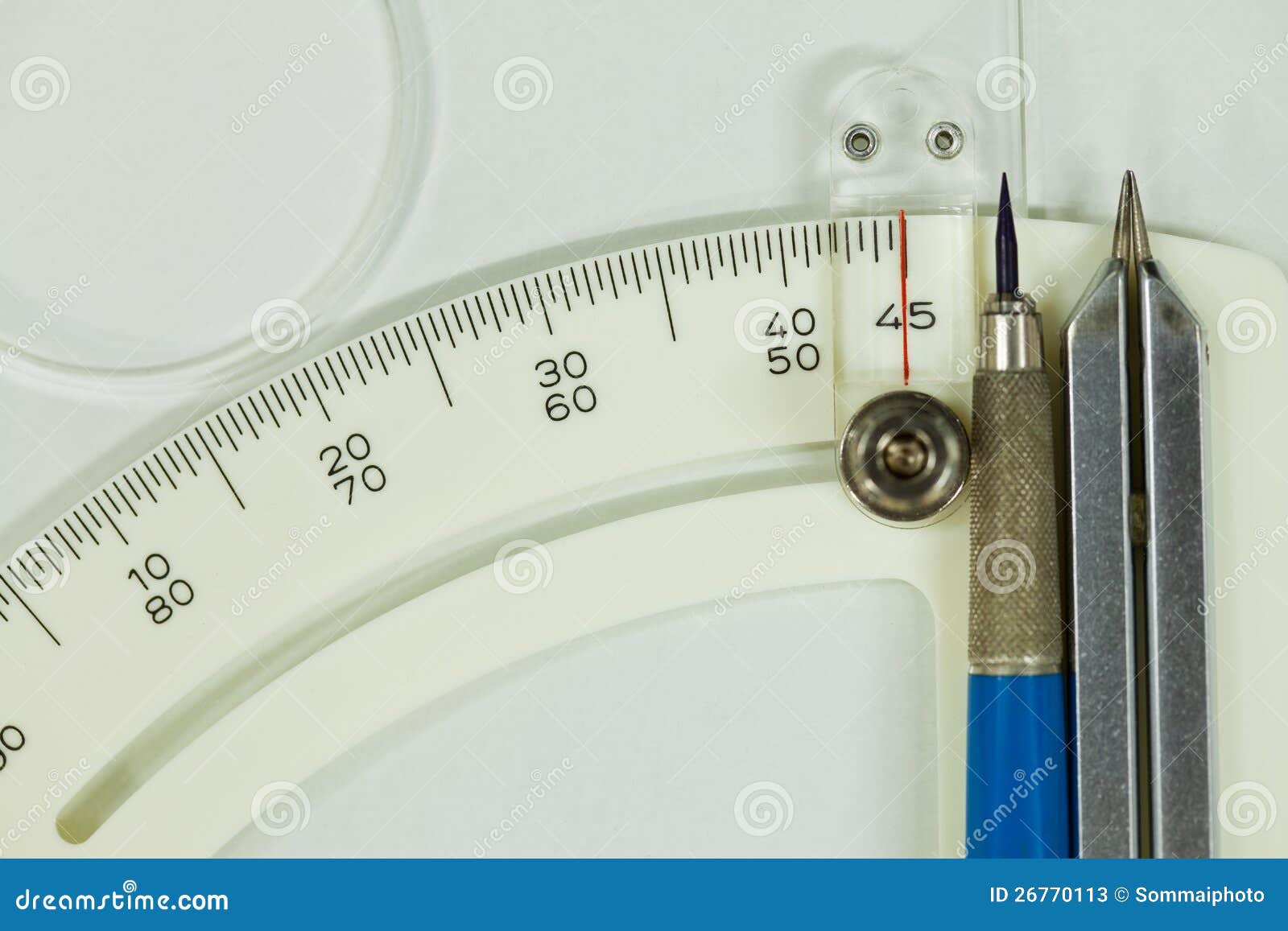 Drafting tools stock image. Image of scale, white, measurement - 26770113