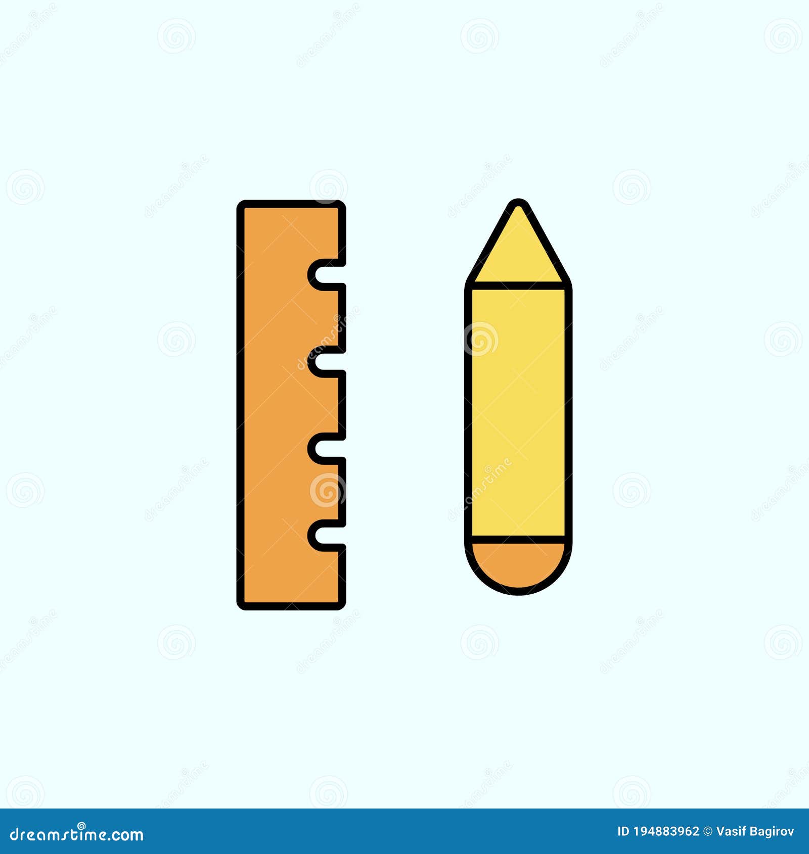 Drafting Tools. Vector Illustration | CartoonDealer.com #52312926
