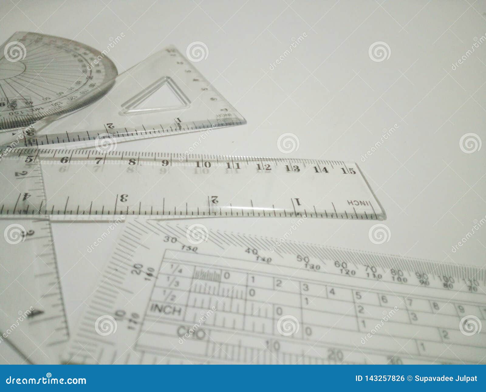 Drafting Tools are on White Background 12. Stock Photo - Image of ...