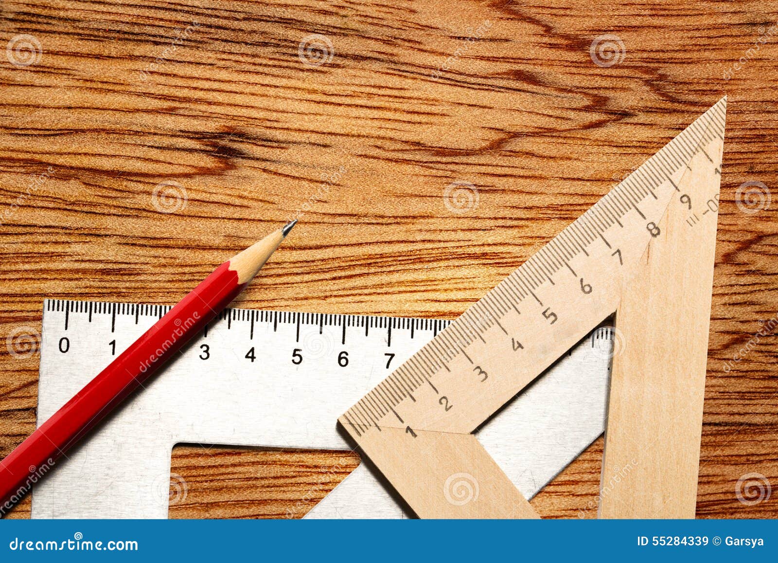 Drafting Tools on White Background Stock Image - Image of equipment ...