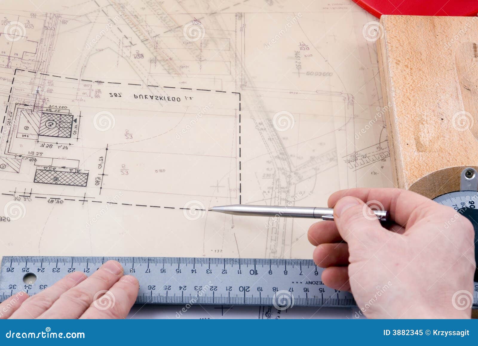 Draftsman Working on Drawings Stock Image - Image of instructions ... Draftsman Working on Drawings Stock Image - Image of instructions ...