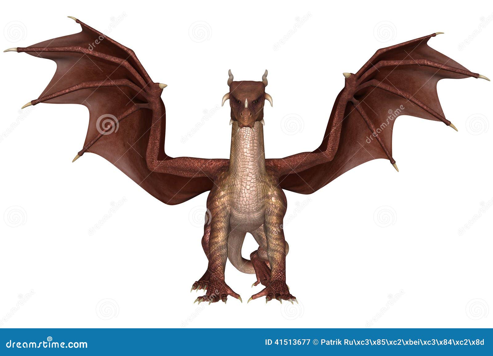 Dragão da fantasia ilustração stock. Ilustração de besta - 41513677