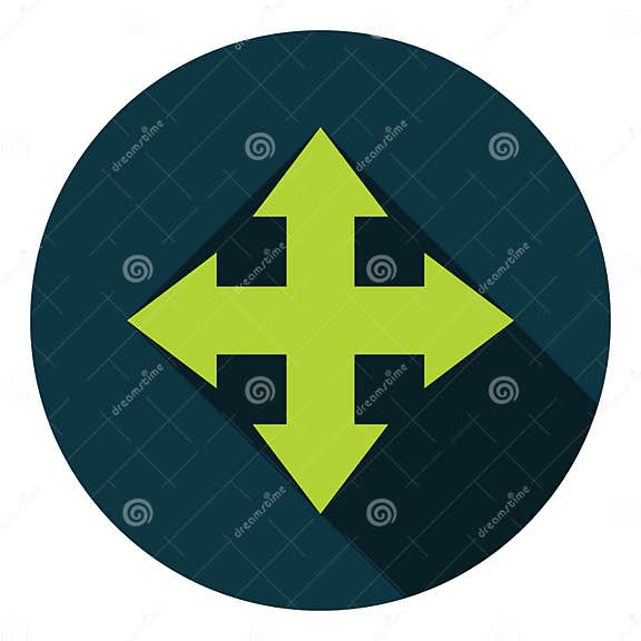 Drag Button. Vector Illustration Decorative Design Stock Vector ...