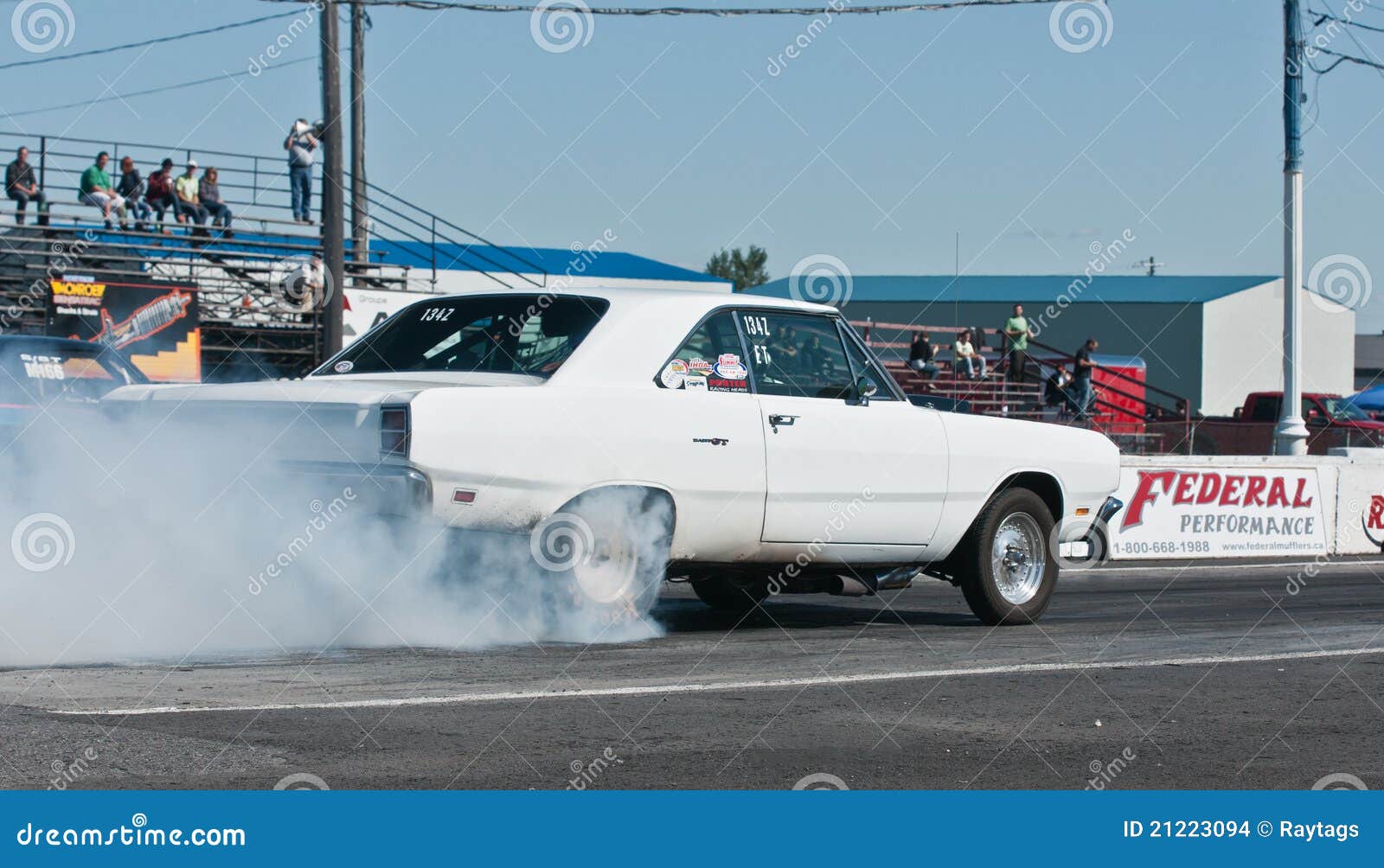 Drag car editorial stock image. Image of outdoors, burning - 21223094