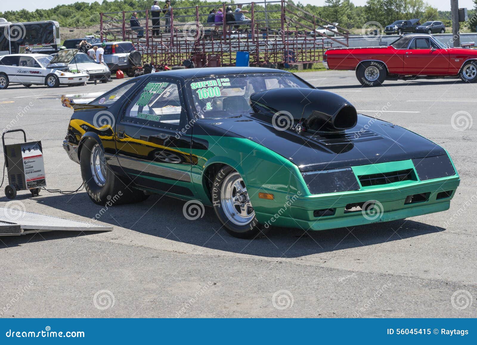 Drag car editorial image. Image of modified, view, racing - 56045415