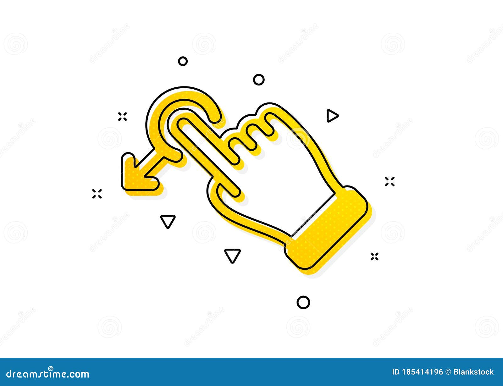 Drag And Drop Icon. Drag And Drop Concept Symbol Design, Vector ...