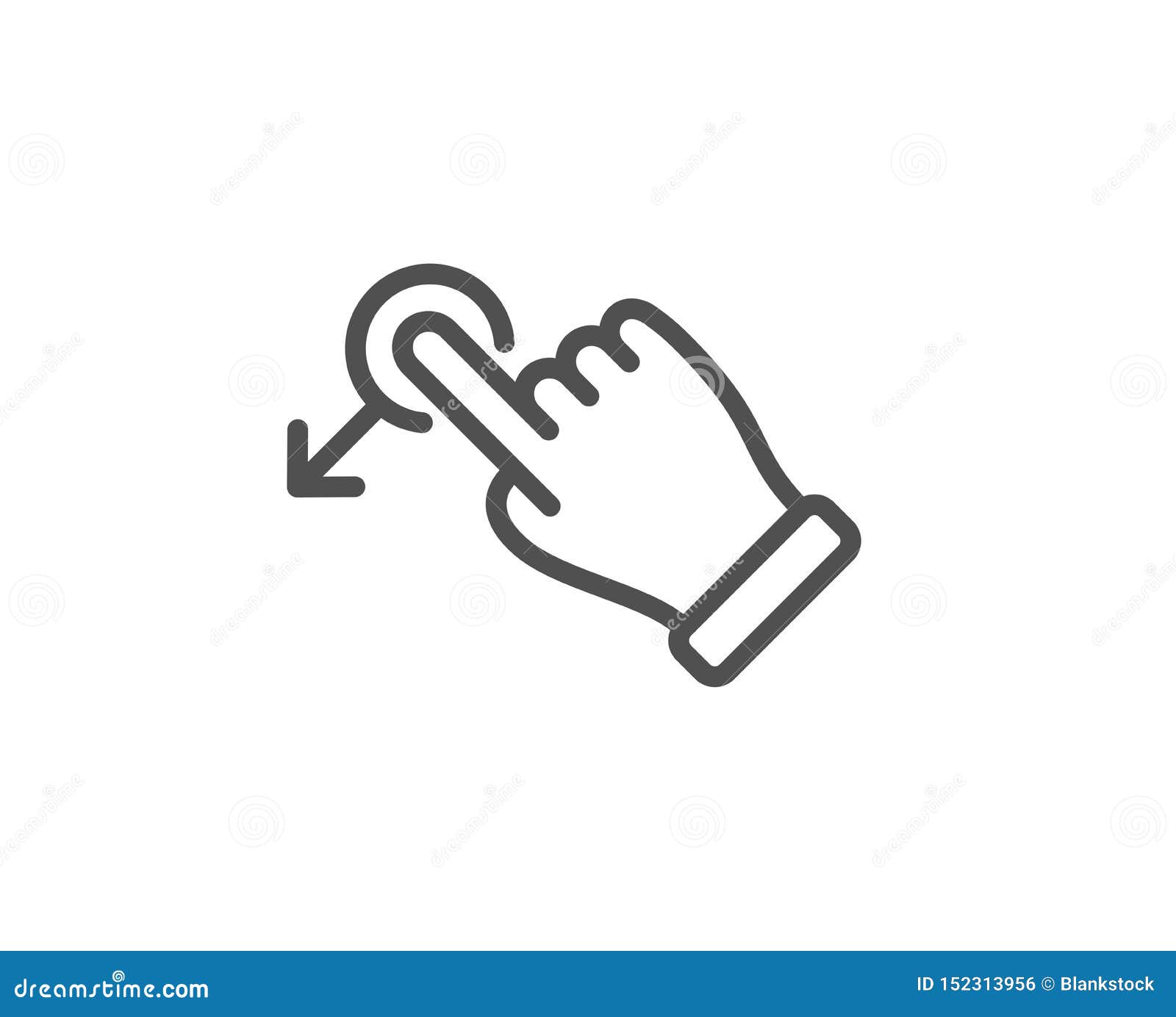 Drag Drop Gesture Line Icon. Slide Arrow Sign. Swipe Action. Vector ... Drag Drop Gesture Line Icon. Slide Arrow Sign. Swipe Action. Vector ...