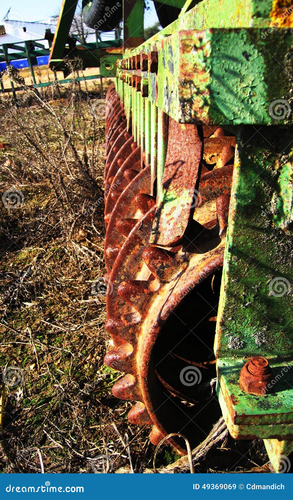 Drag Harrow stock image. Image of levers, farm, drag - 49369069