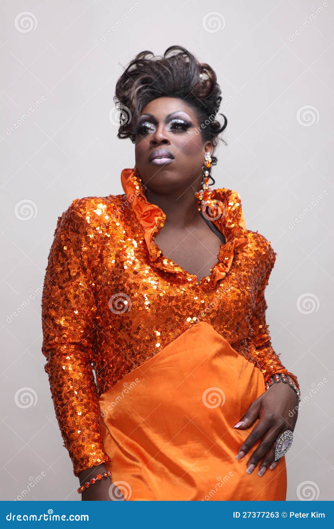 Drag queen stock image. Image of woman, fashion, jewelry - 27377263