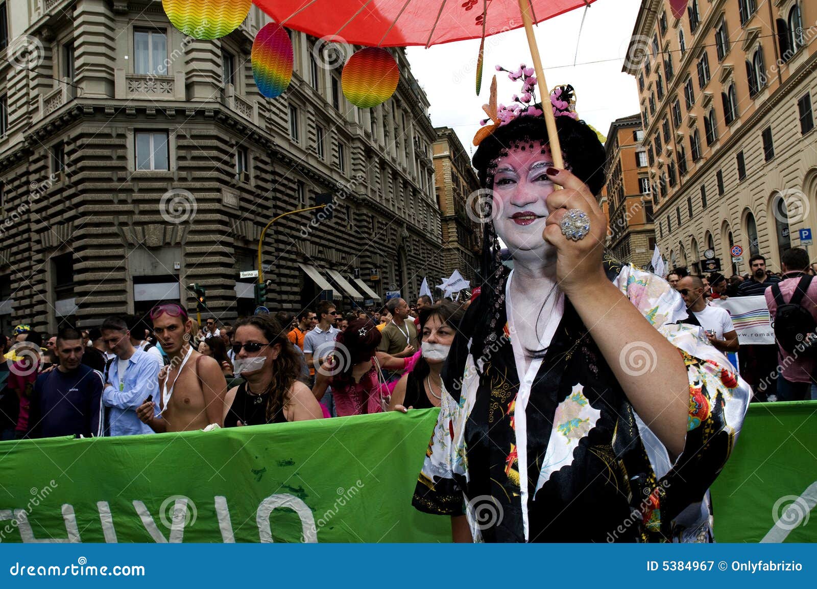 Drag Queen editorial photography. Image of italy, manifestation - 5384967