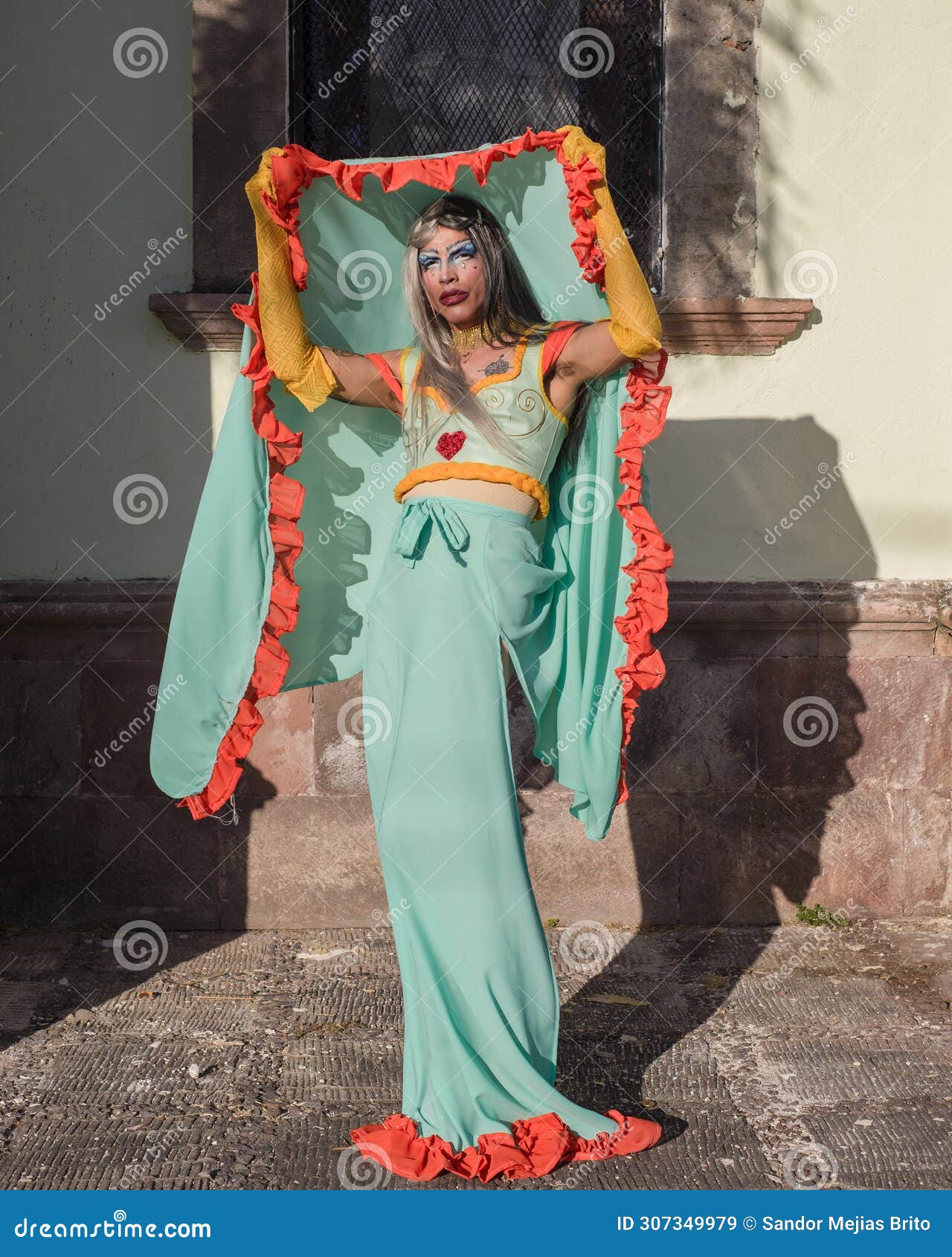 Drag Queen Posing for the Camera. Stock Image - Image of lgbtq ...
