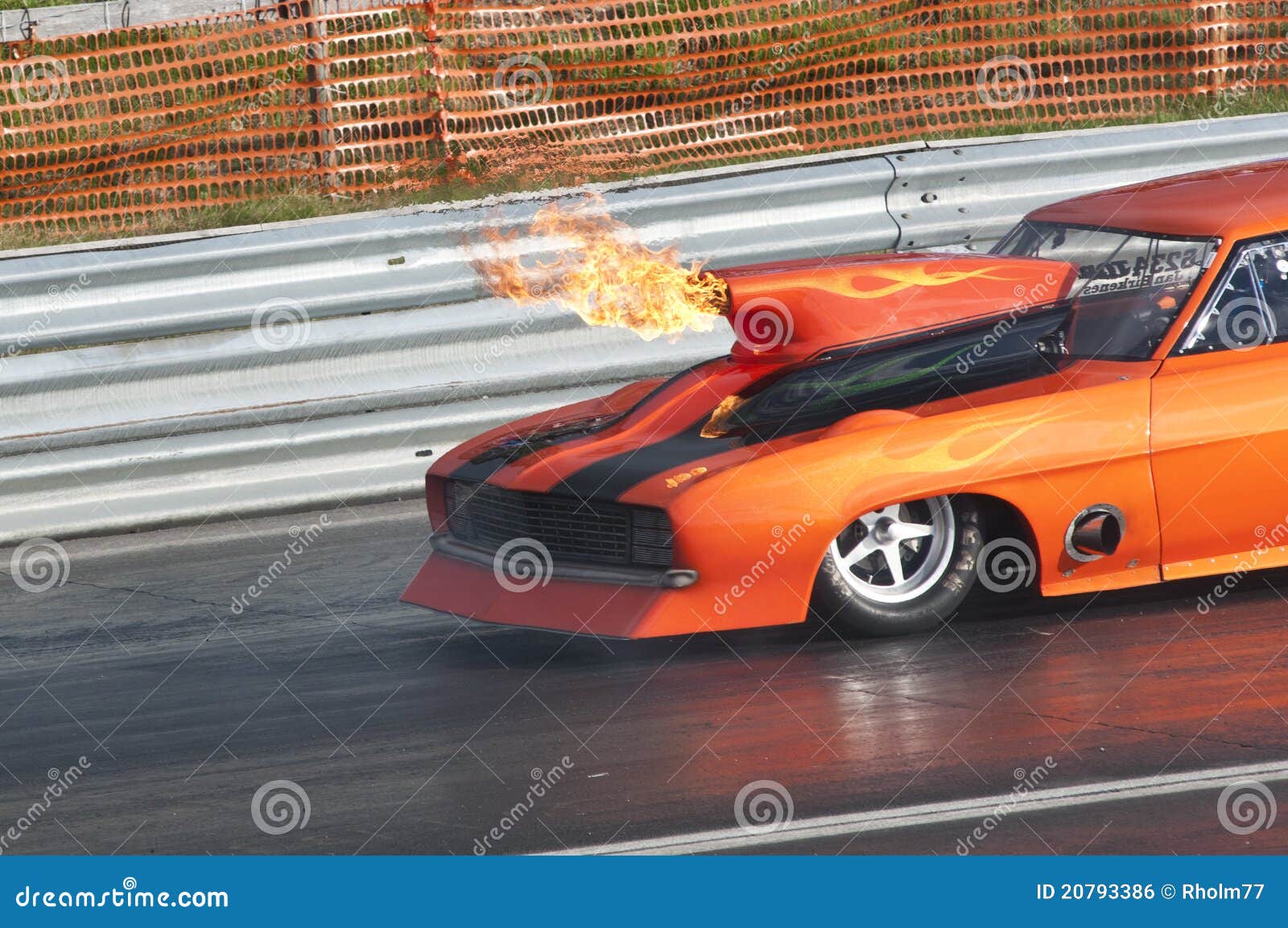 Drag race explosion, pic1 editorial photo. Image of danger - 20793386