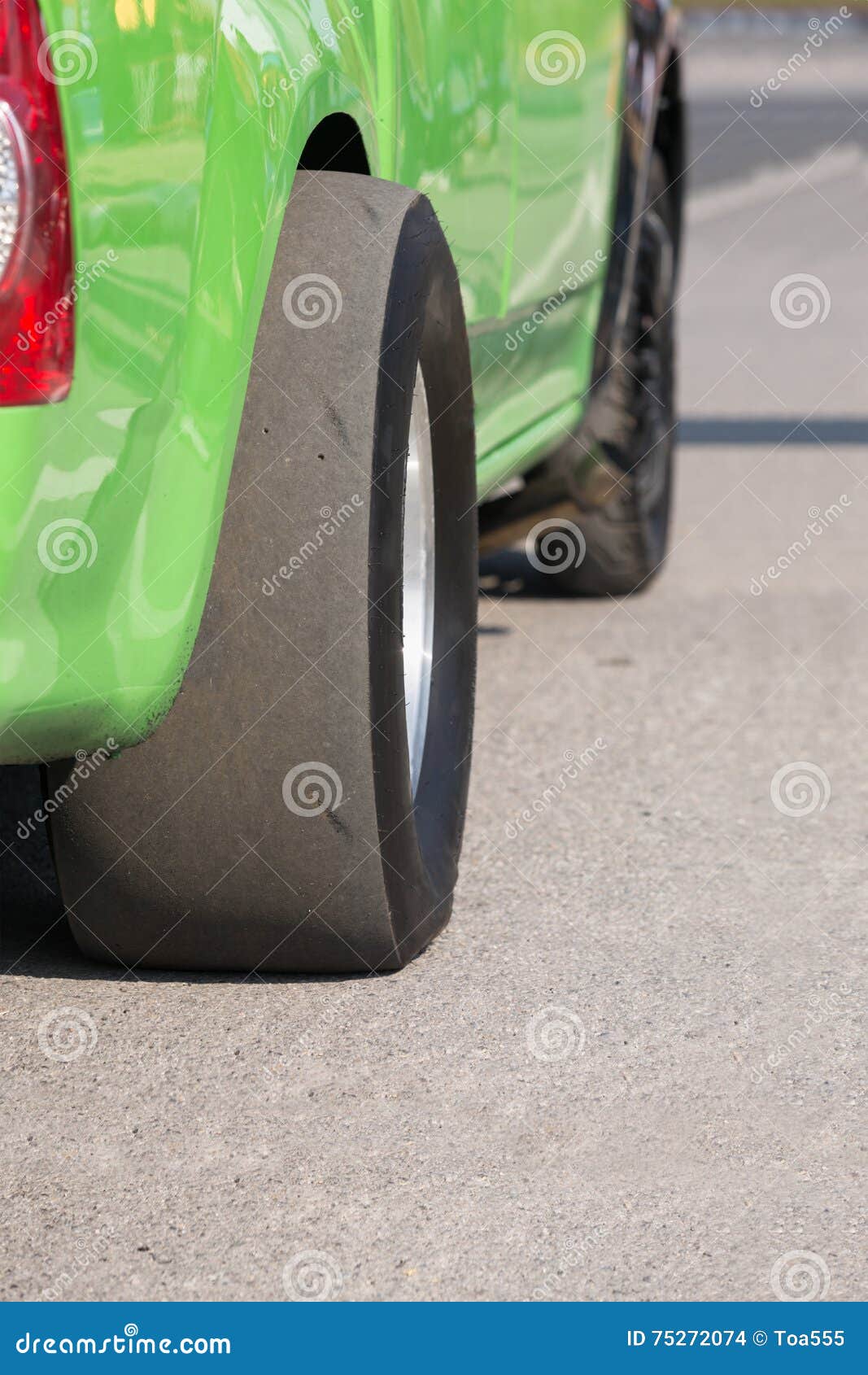 Drag slick tires stock photo. Image of tire, vehicle - 75272074