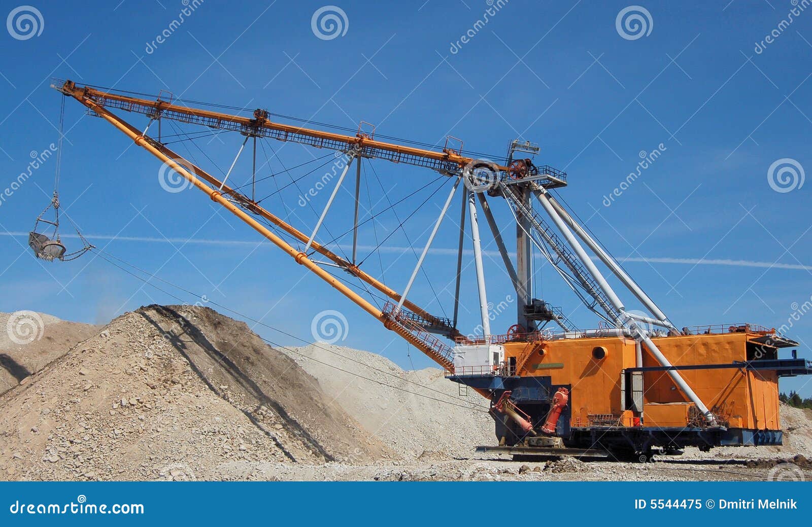 Dragline stock image. Image of earth, quarry, ecology - 5544475