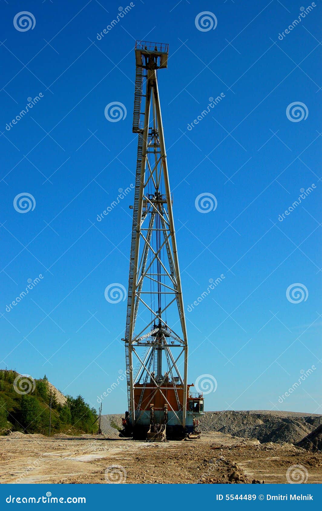 Dragline stock image. Image of excavate, great, ecology - 5544489