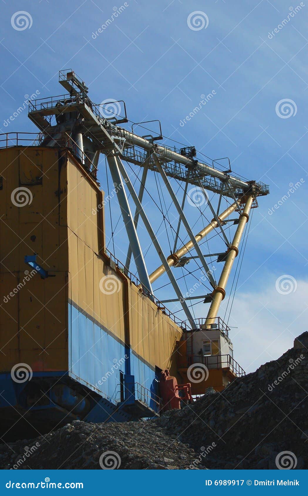 Dragline stock image. Image of mineral, great, resource - 6989917