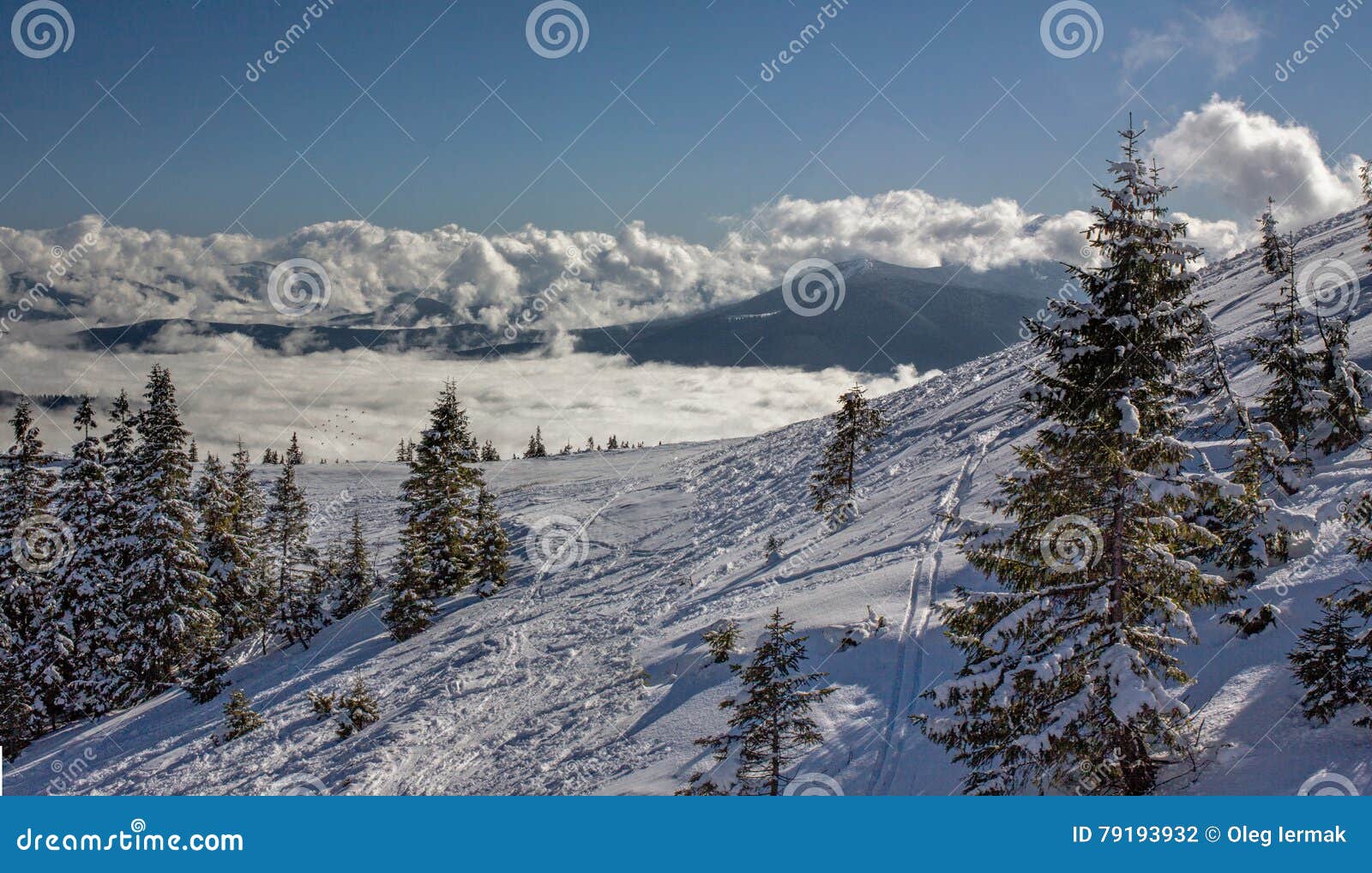 Dragobrat Ukraine. Alpine Scenic Ski Resort Stock Photo - Image of ...