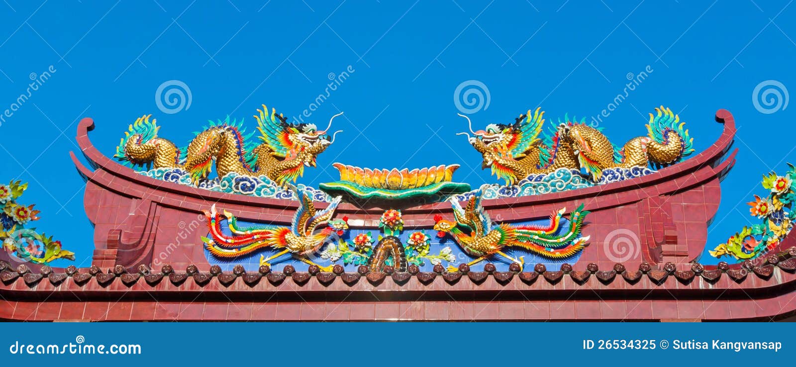 Dragon arch stock image. Image of design, china, asia - 26534325