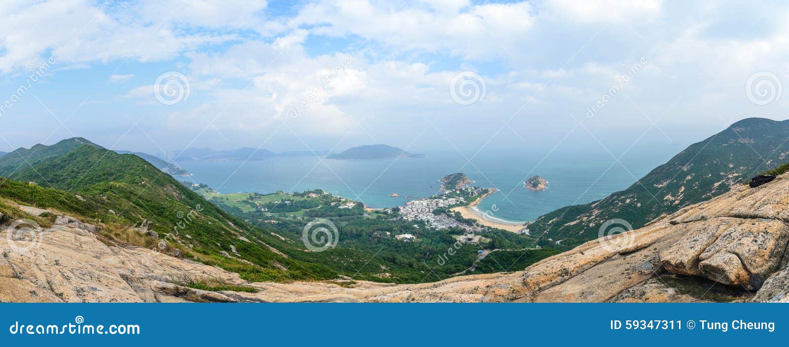 Dragon Back Trail in Hong Kong Stock Image - Image of autumn, nature ...