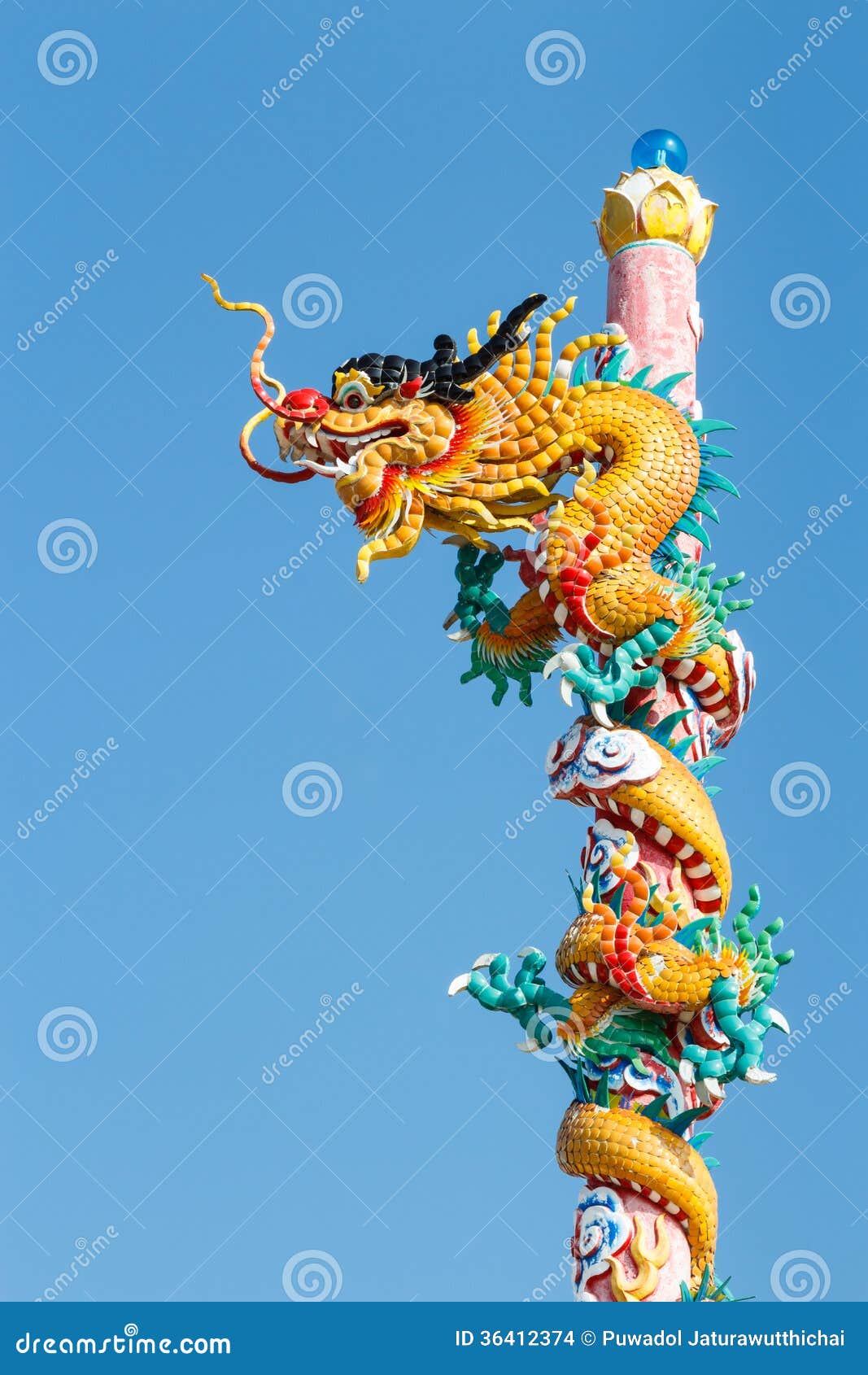 Dragon Bind Pillar Stock Photos - Free & Royalty-Free Stock Photos from ...