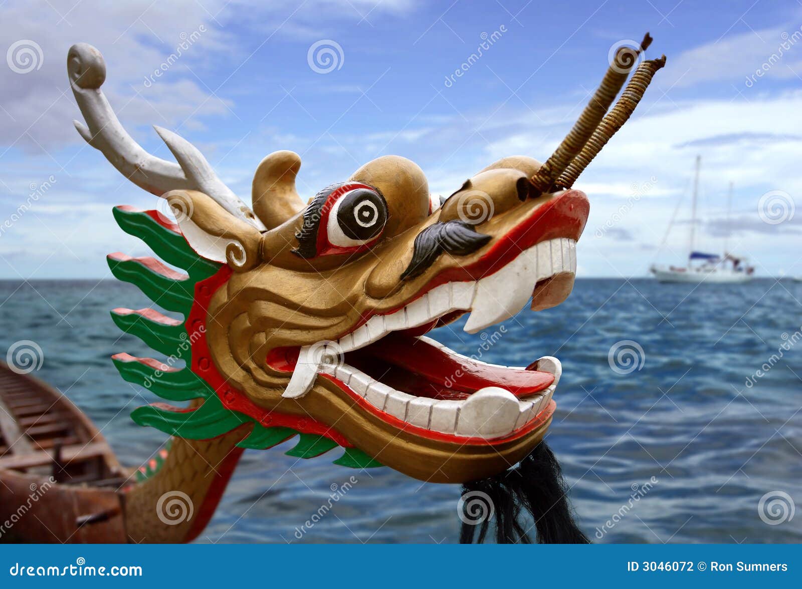 Dragon boat stock photo. Image of symbol, chinese, competition - 3046072